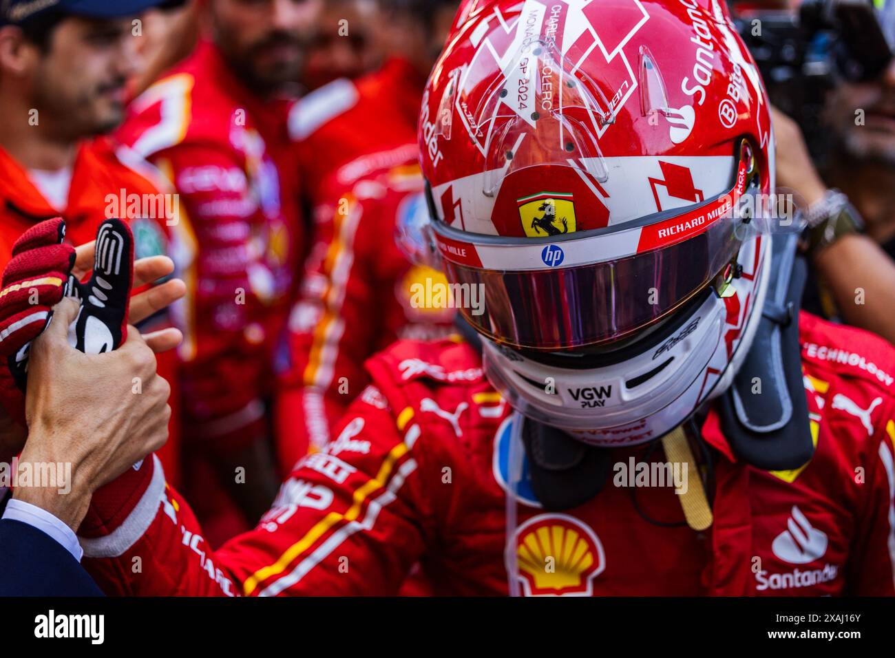 Circuit de Monaco, Monte-carlo, Monaco. 26.May.2024; Charles Leclerc of ...