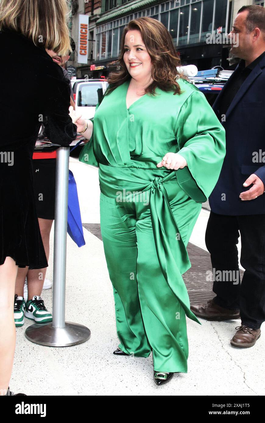 New York, NY, USA. 6th June, 2024. Jessica Gunning seen arriving at he ...
