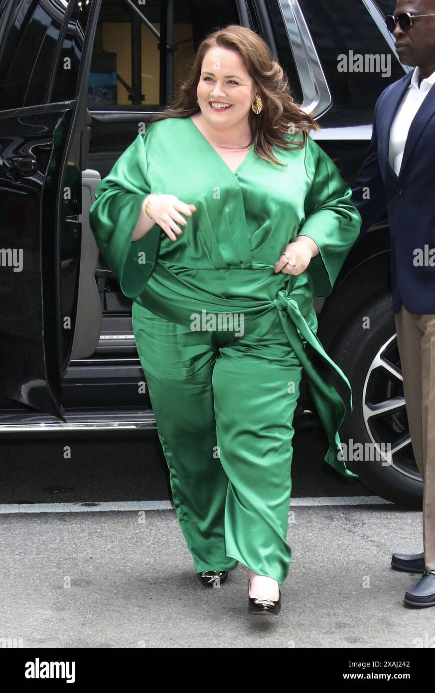 New York, NY, USA. 6th June, 2024. Jessica Gunning seen arriving at he ...