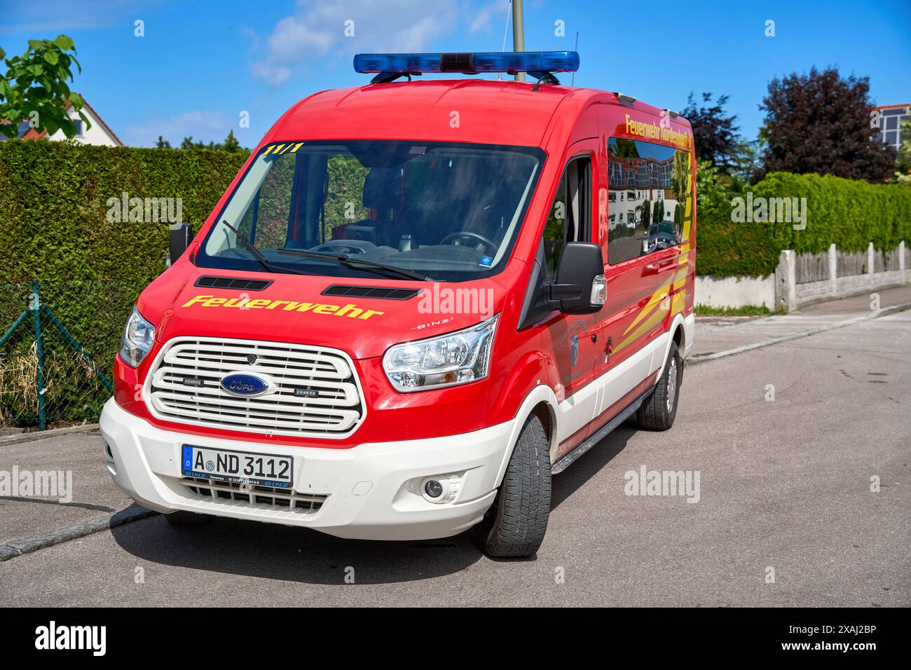 Feuerwehrauto in der feuerwehr hi-res stock photography and images - Alamy