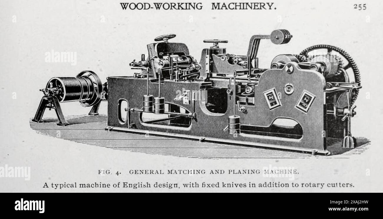 GENERAL MATCHING AND PLANING MACHINE. from the Article THE DEVELOPMENT ...