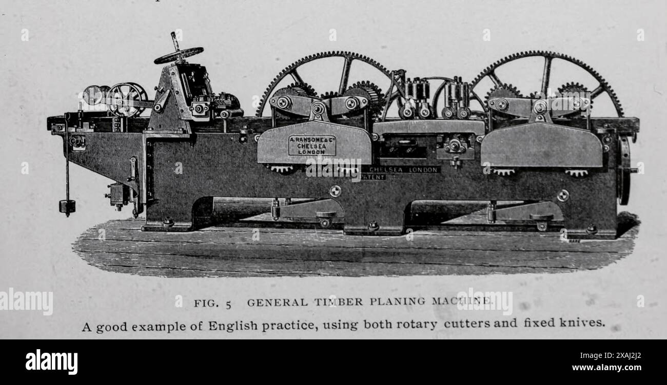 GENERAL TIMBER PLANING MACHINE. from the Article THE DEVELOPMENT OF ...
