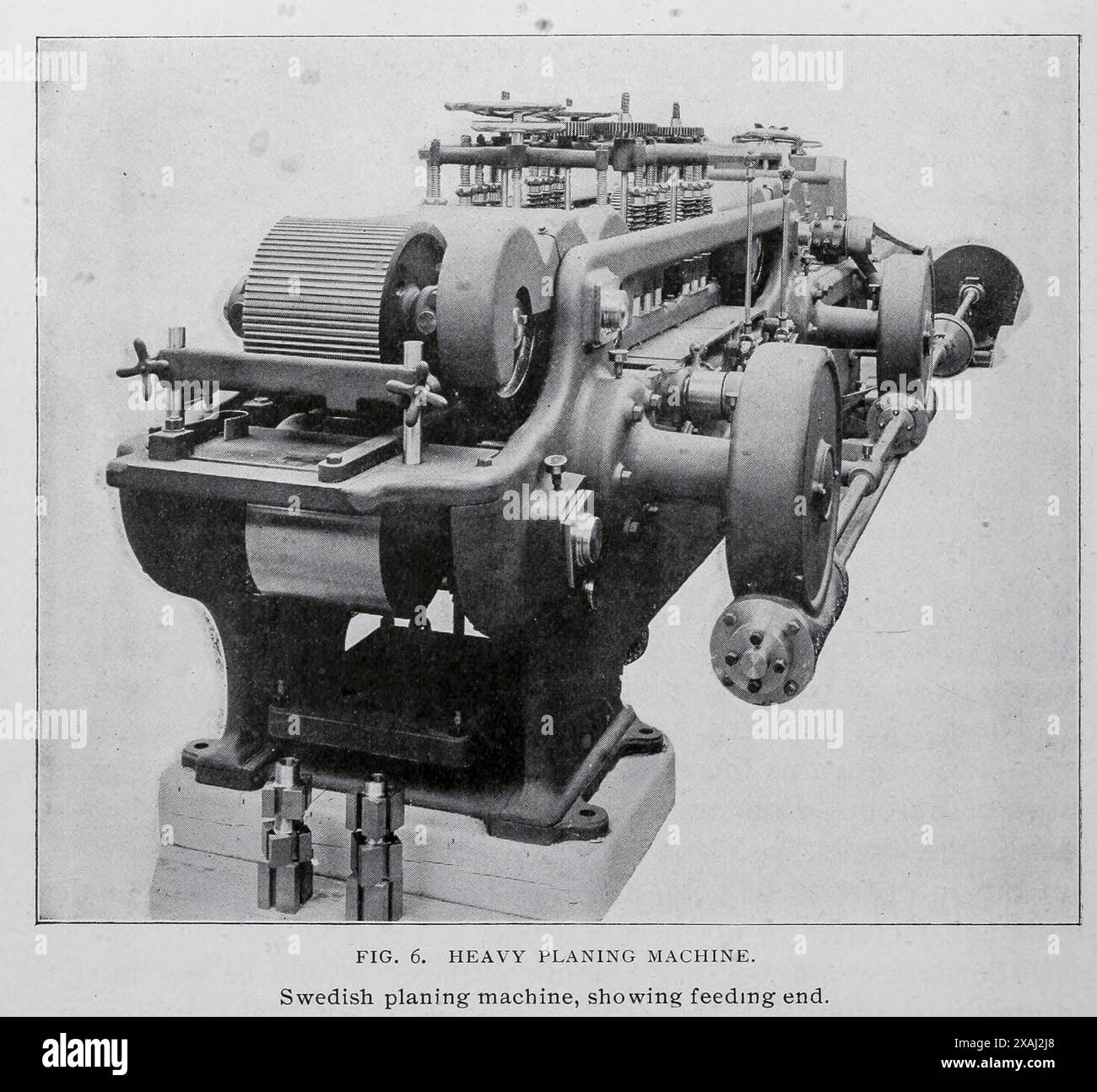 HEAVY PLANING MACHINE. from the Article THE DEVELOPMENT OF WOOD-WORKING ...
