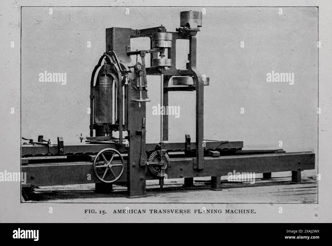 AMERICAN TRANSVERSE PLANING MACHINE. from the Article THE DEVELOPMENT ...