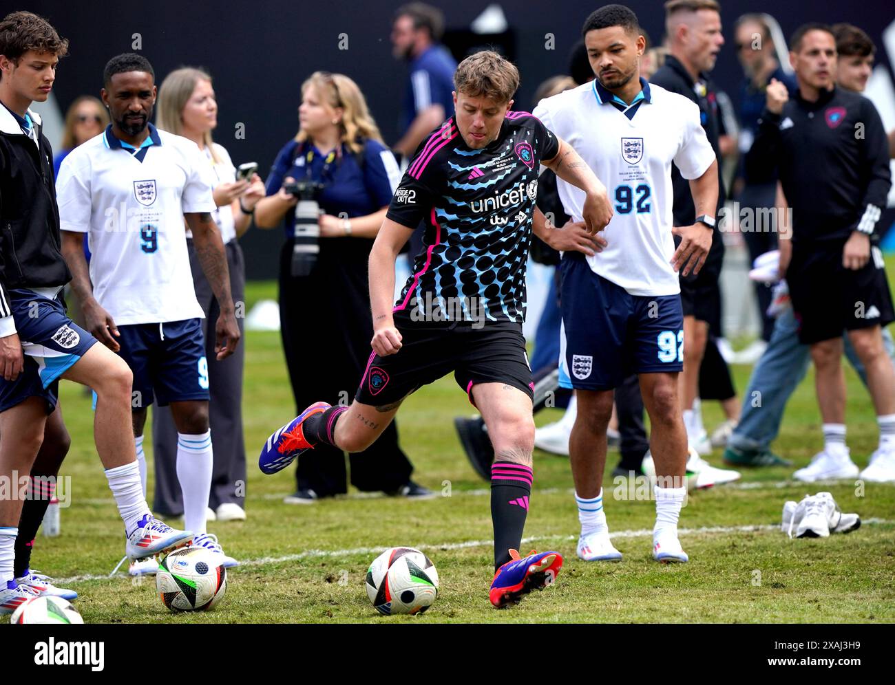 Roman Kemp during a training session at Champneys Tring ahead of the ...