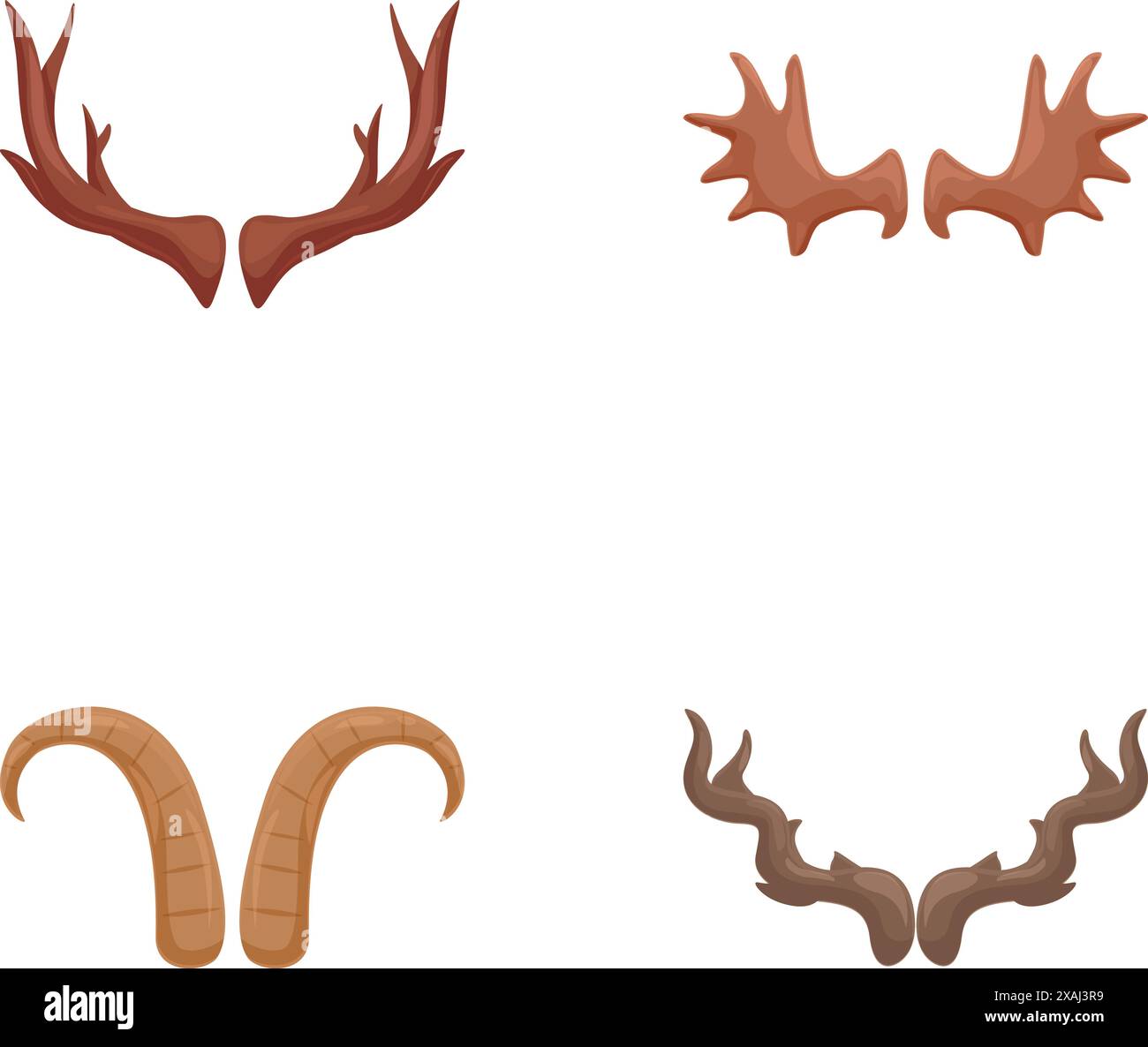 Multiple horns Stock Vector Images - Alamy