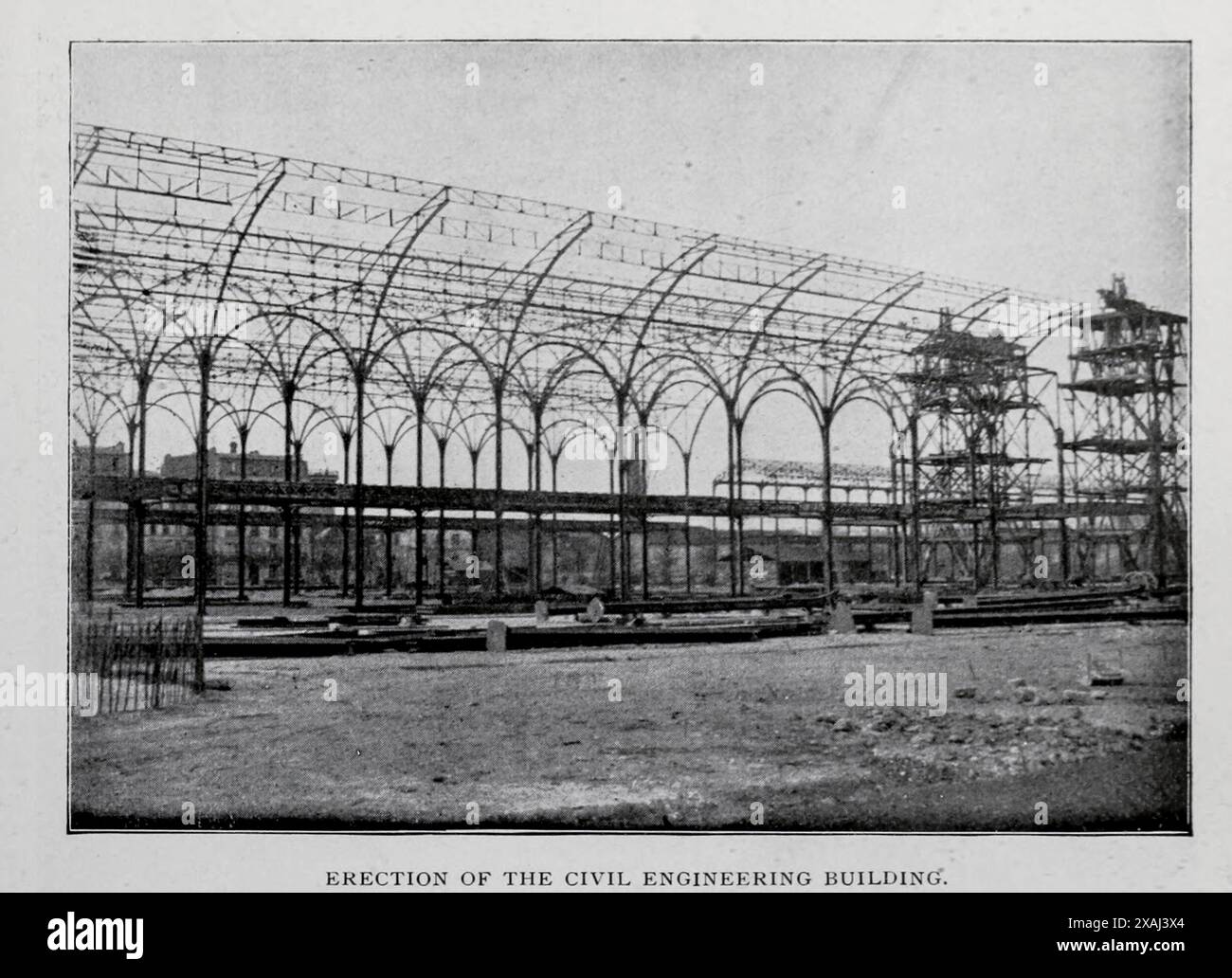 erection of Civil Engineering building from the Article THE BUILDINGS ...