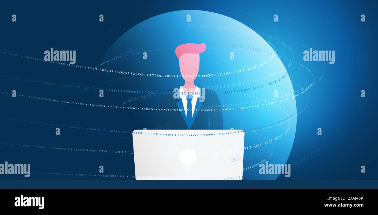One person with o Stock Vector Images - Alamy