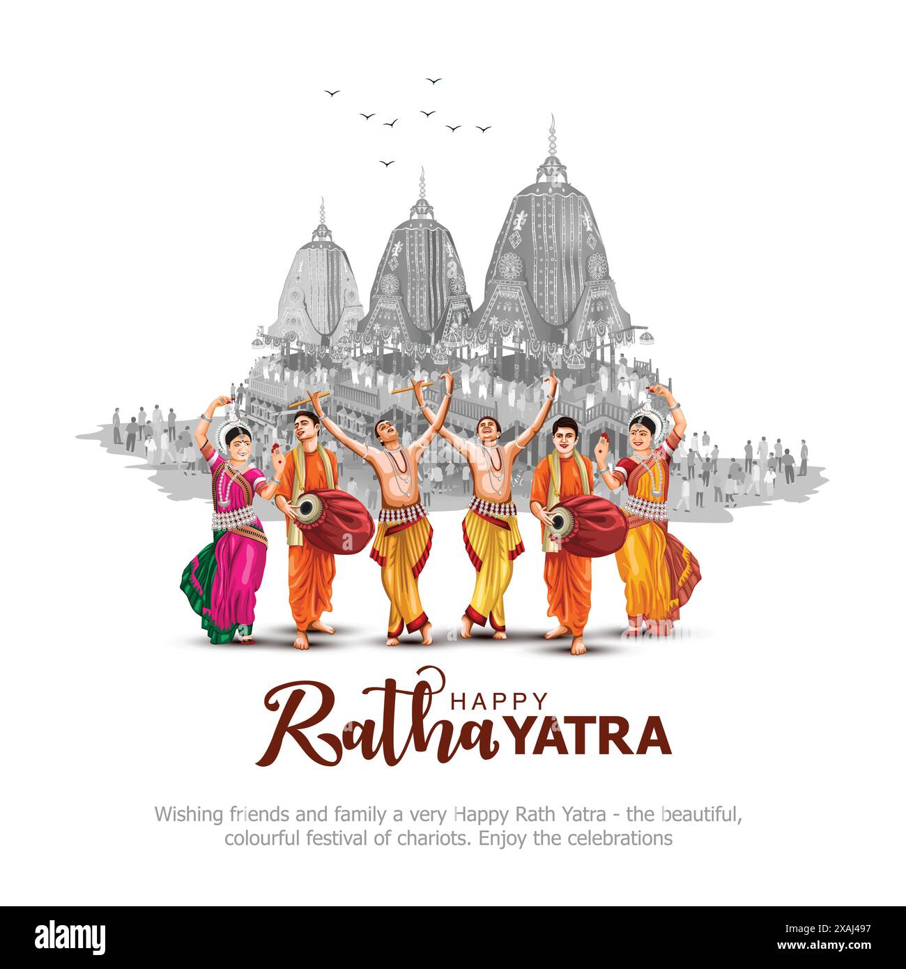 Jagannathas Stock Vector Images - Alamy