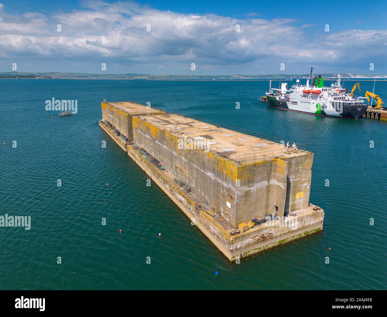 Castletown, Portland, Dorset, UK. 6th June 2024. D-Day 80 anniversary ...
