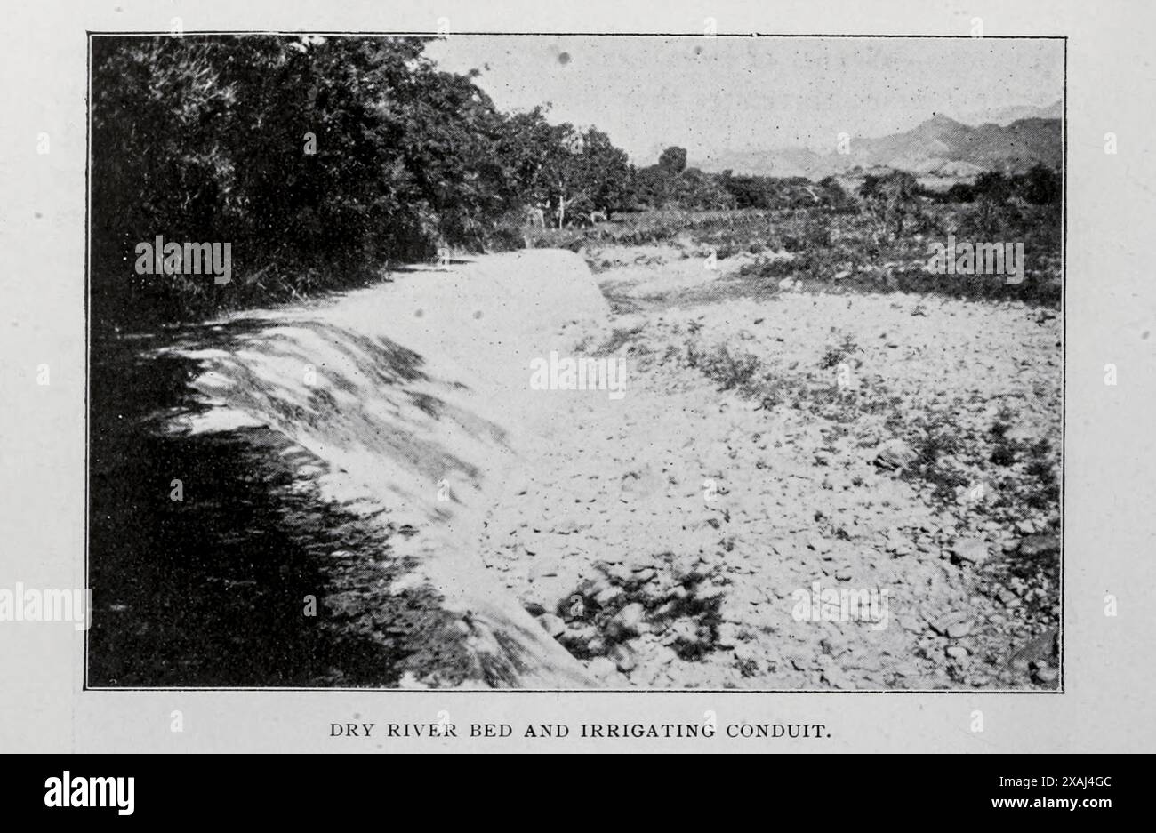 DRV RIVER BED AND IRRIGATING CONDUIT. from the Article THE ENGINEERING ...