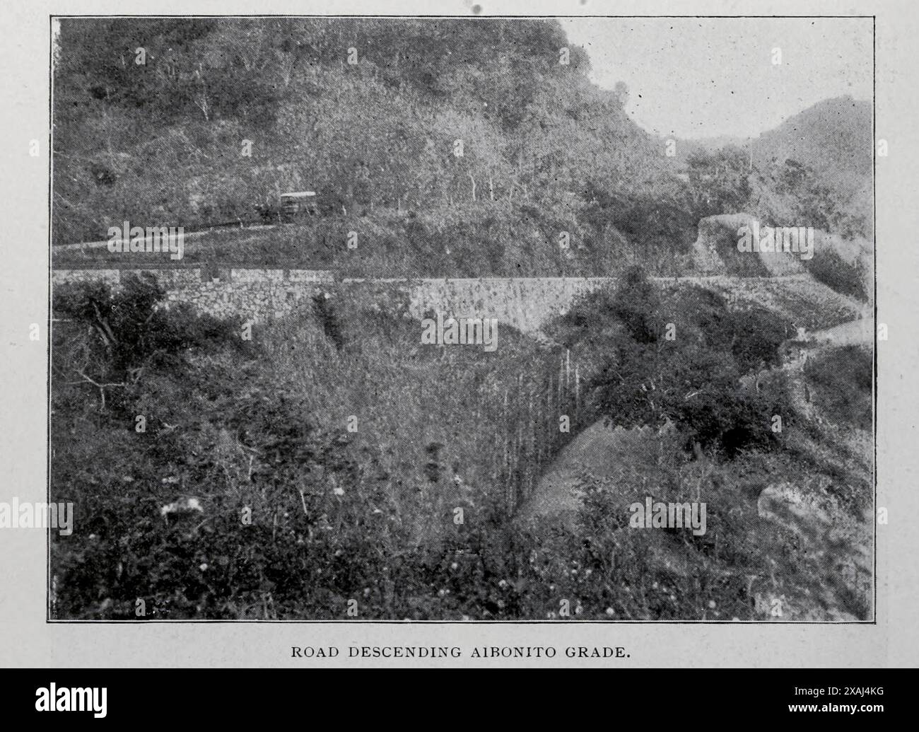 ROAD DESCENDING AIBONITO GRADE. from the Article THE ENGINEERING ...