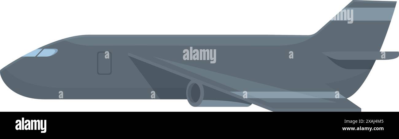 High wing cabin aircraft Stock Vector Images - Alamy