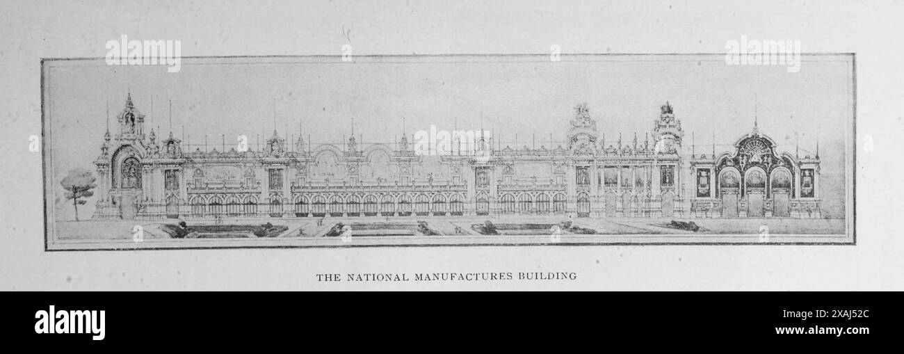 The National Manufactures Building from the Article THE BUILDINGS OF ...