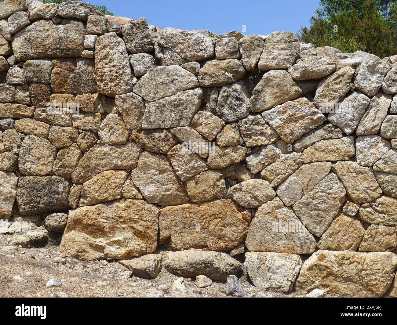 Ancient Stageira, home of Aristoteles in Chalkidiki, Greece Stock Photo ...