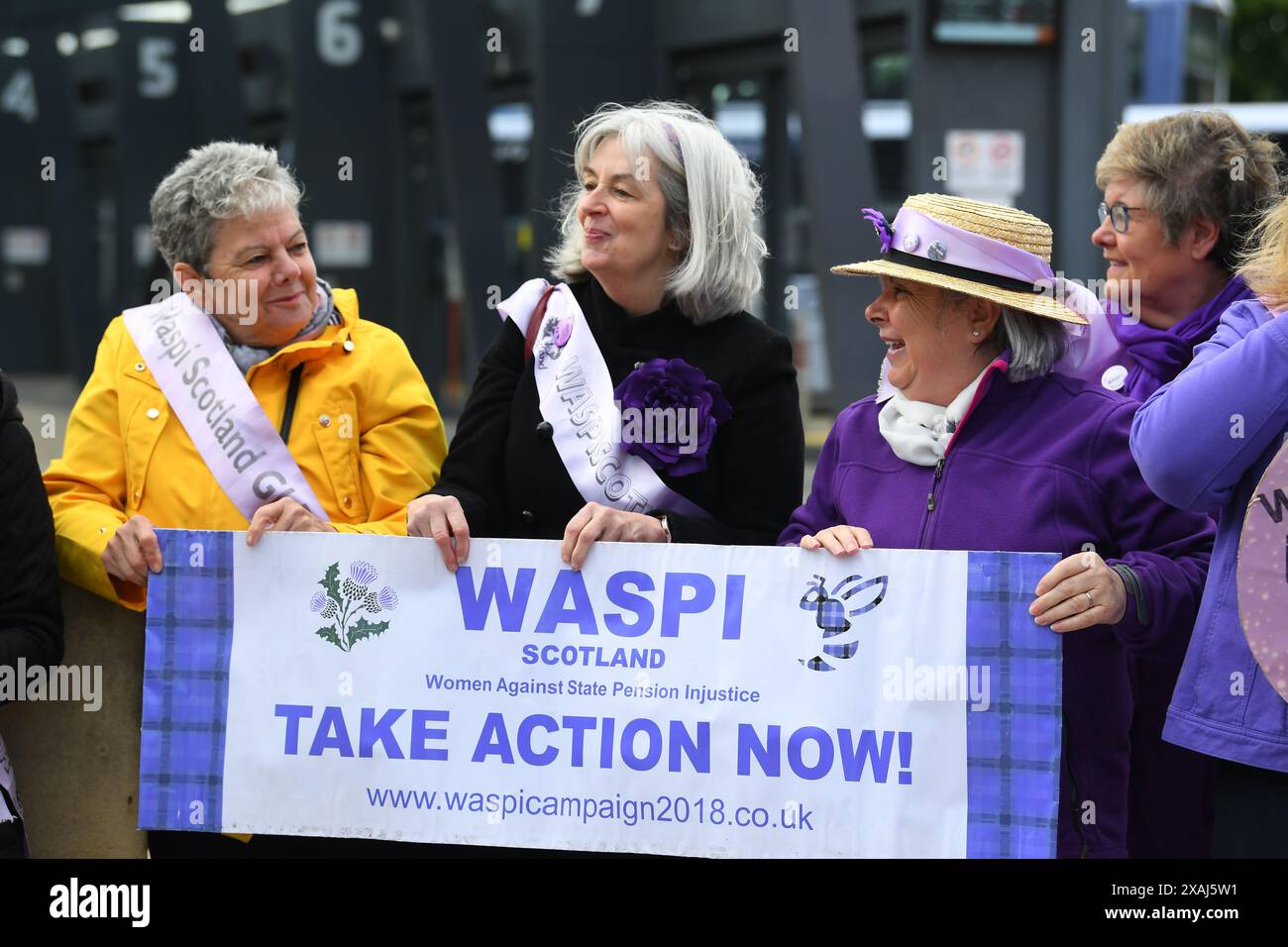 Waspi (Women Against State Pension Inequality) campaigners who met SNP ...