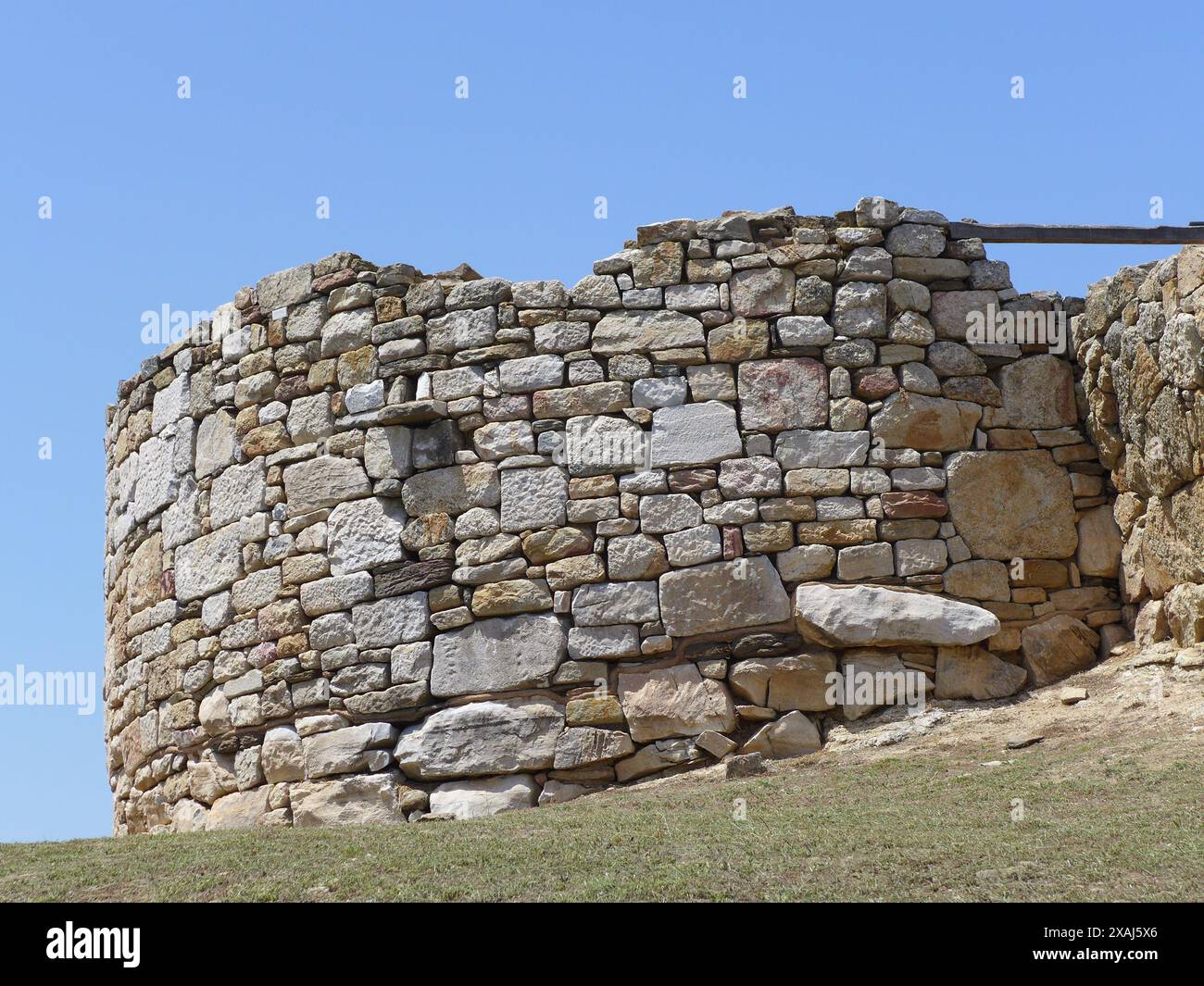 Ancient Stageira, home of Aristoteles in Chalkidiki, Greece Stock Photo ...