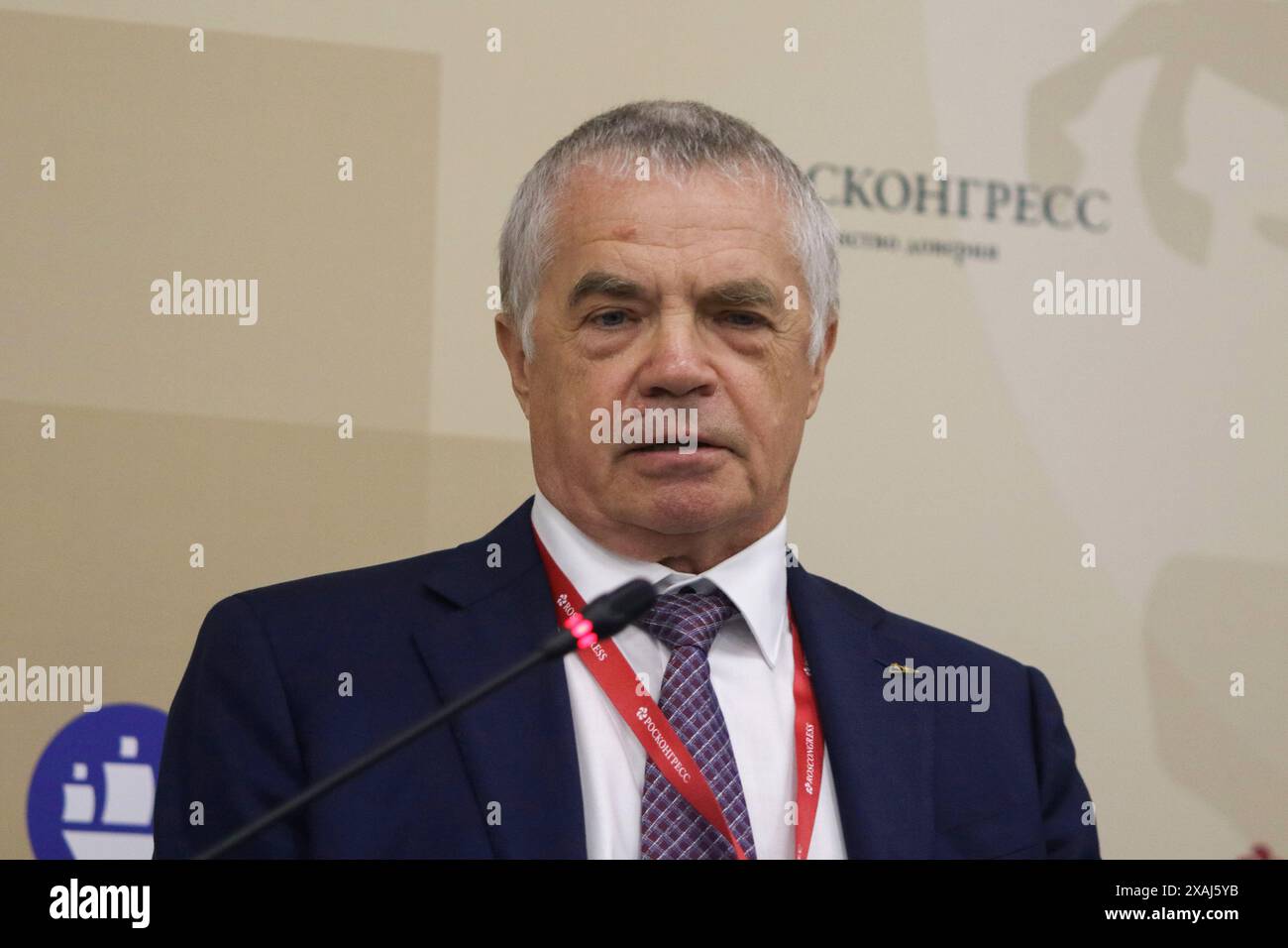 Saint Petersburg, Russia. 06th June, 2024. Alexander Medvedev, Chairman ...