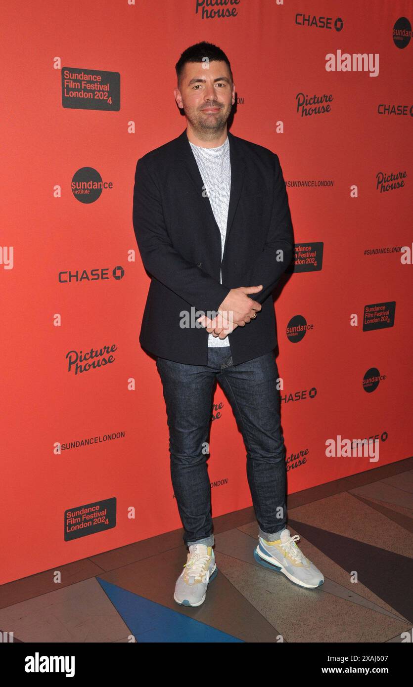 Rich Peppiatt at the "Kneecap" opening film premiere, Sundance Film ...