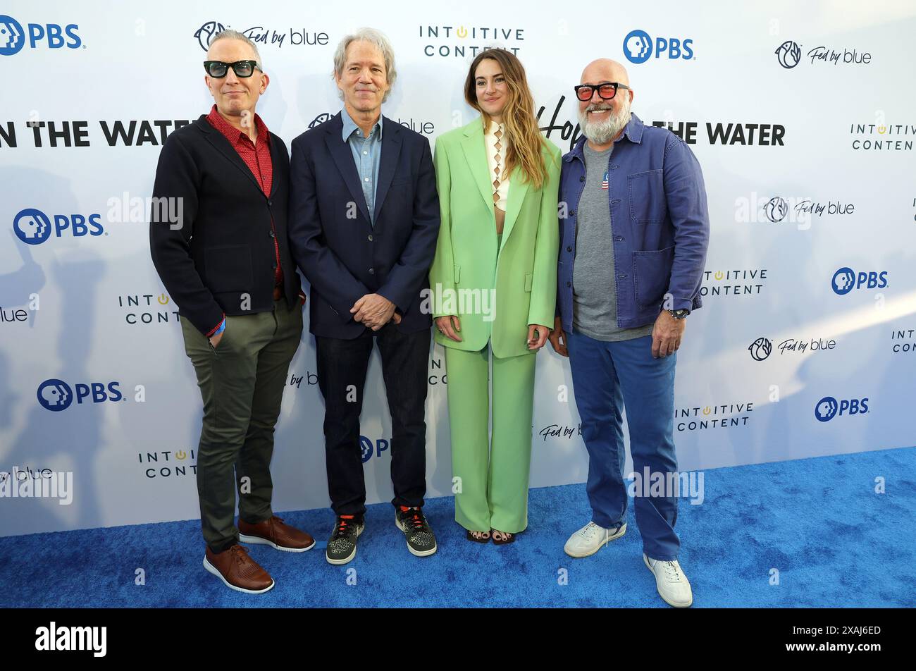 Los Angeles, Ca. 6th June, 2024. Brian Peter Falk, David E. Kelley ...