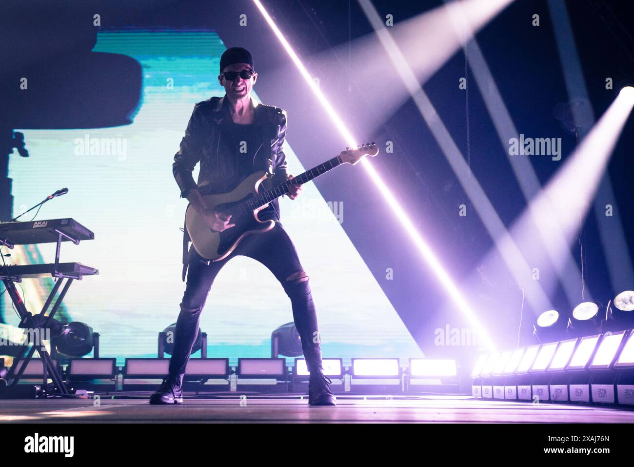 Torino, Italia. 2024. The American band 30 Seconds to Mars performed ...