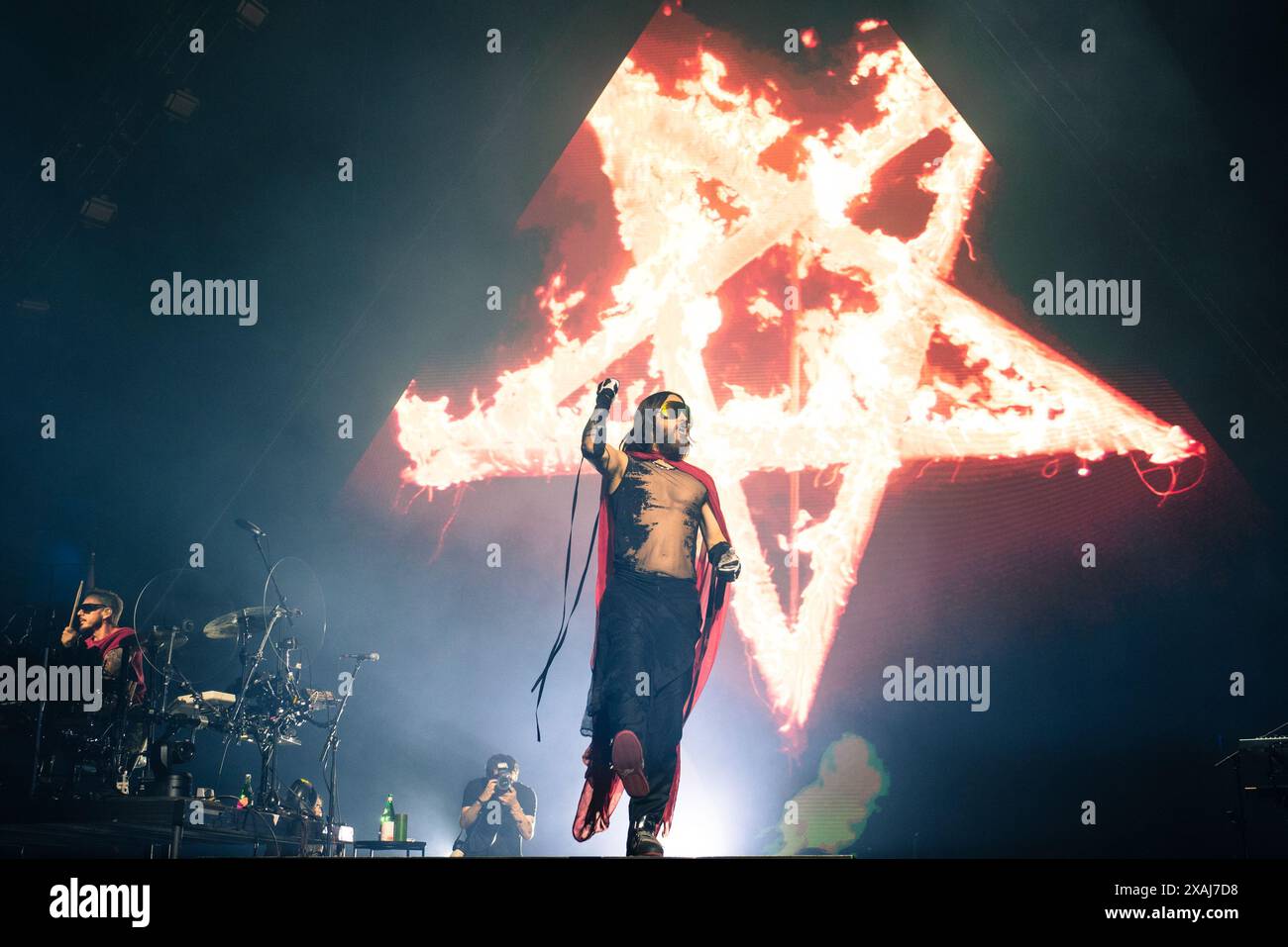 Torino, Italia. 2024. The American band 30 Seconds to Mars performed ...