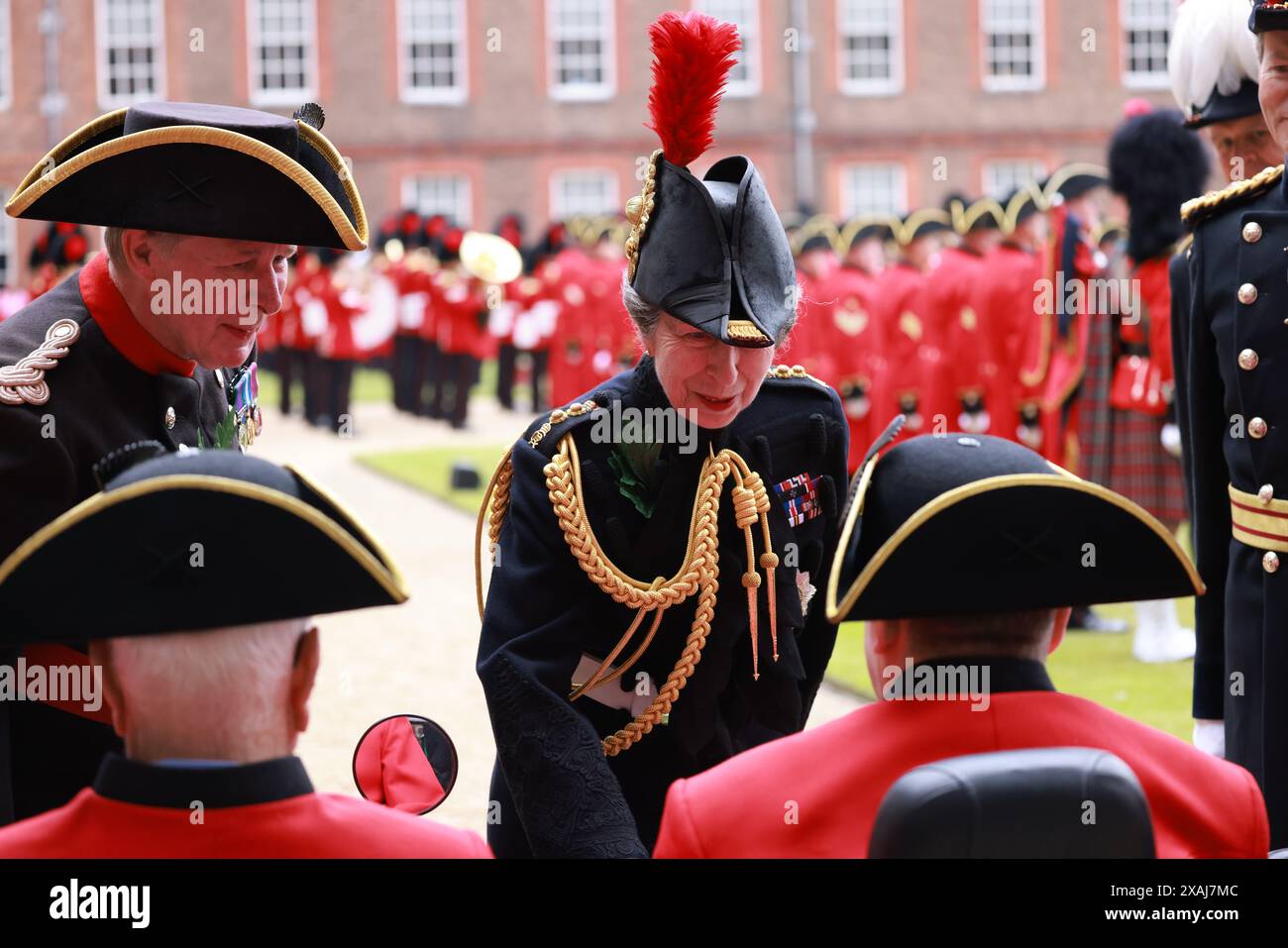London UK 6Th June 2024 Princess Anne praises inspirational Chelsea ...