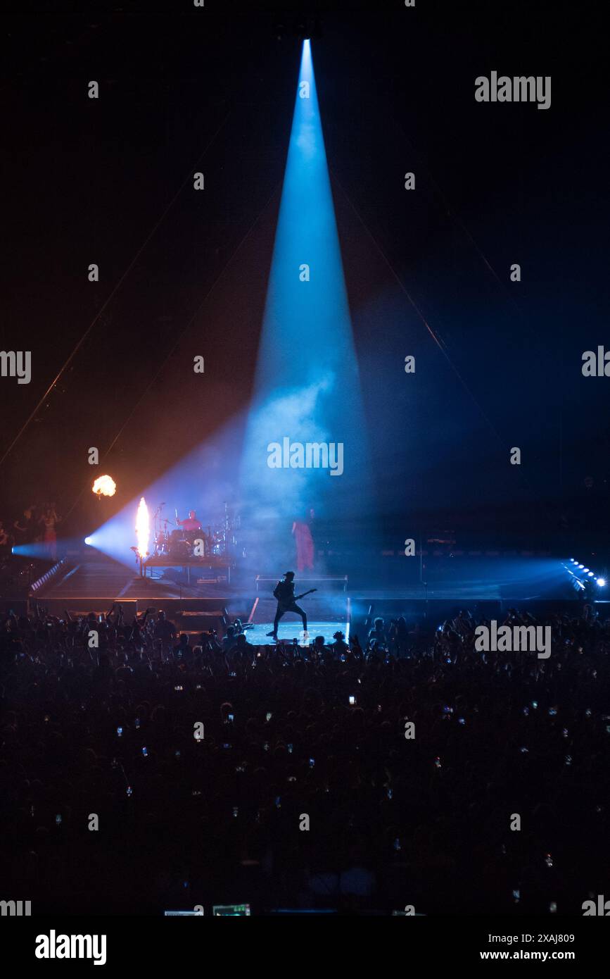 Torino, Italia. 2024. The American band 30 Seconds to Mars performed ...