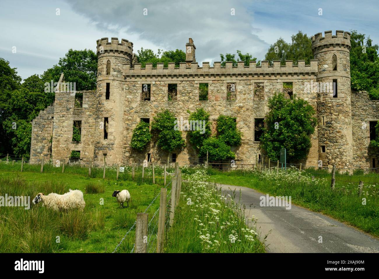 Fetternear Bishop's Palace, Kemnay, Aberdeenshire, Scotland, UK Stock ...
