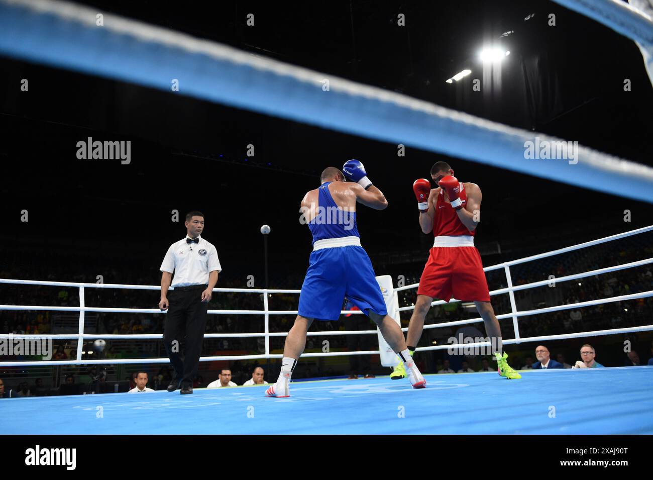 Tokyo - Japan, July 23, 2024, boxing match, during the Olympic Games ...