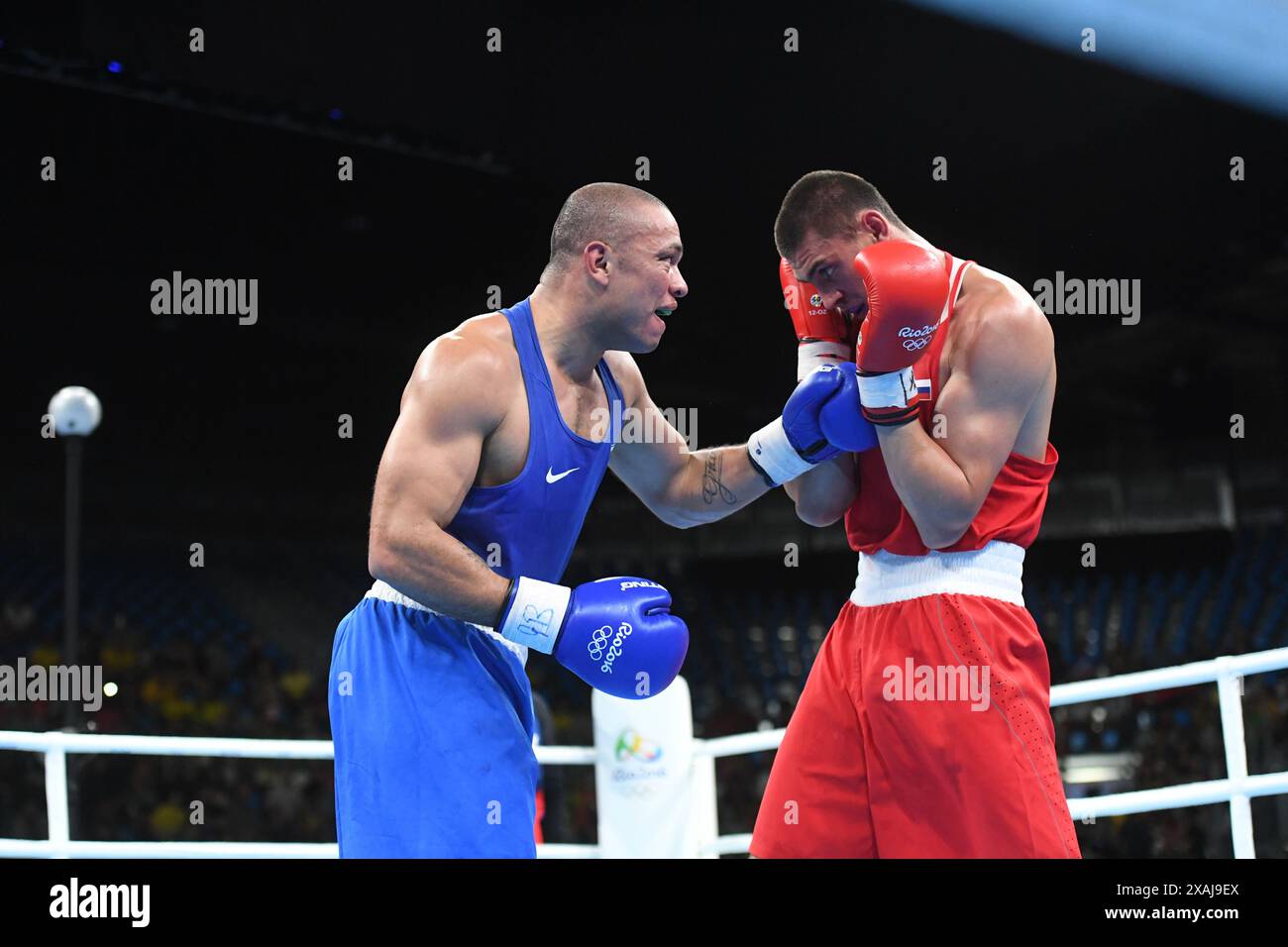Tokyo - Japan, July 23, 2024, boxing match, during the Olympic Games ...