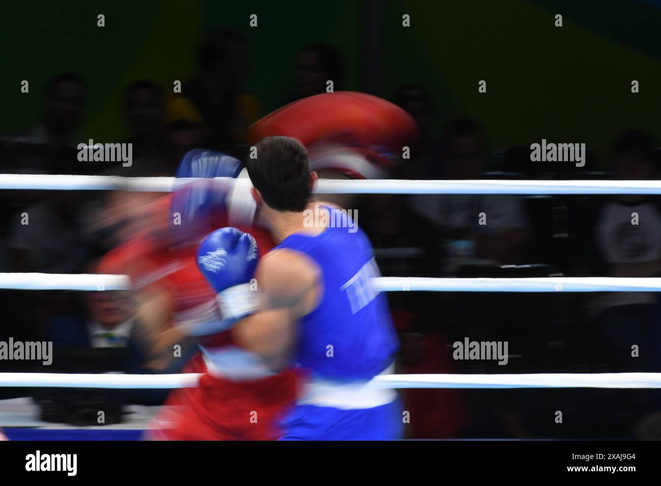 Tokyo - Japan, July 23, 2024, boxing match, during the Olympic Games ...