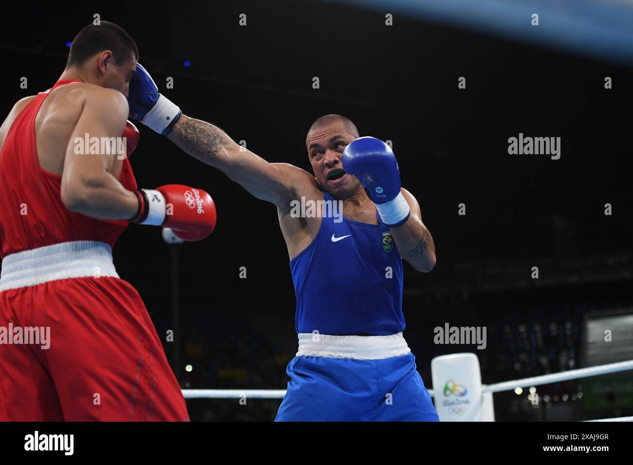 Tokyo - Japan, July 23, 2024, boxing match, during the Olympic Games ...