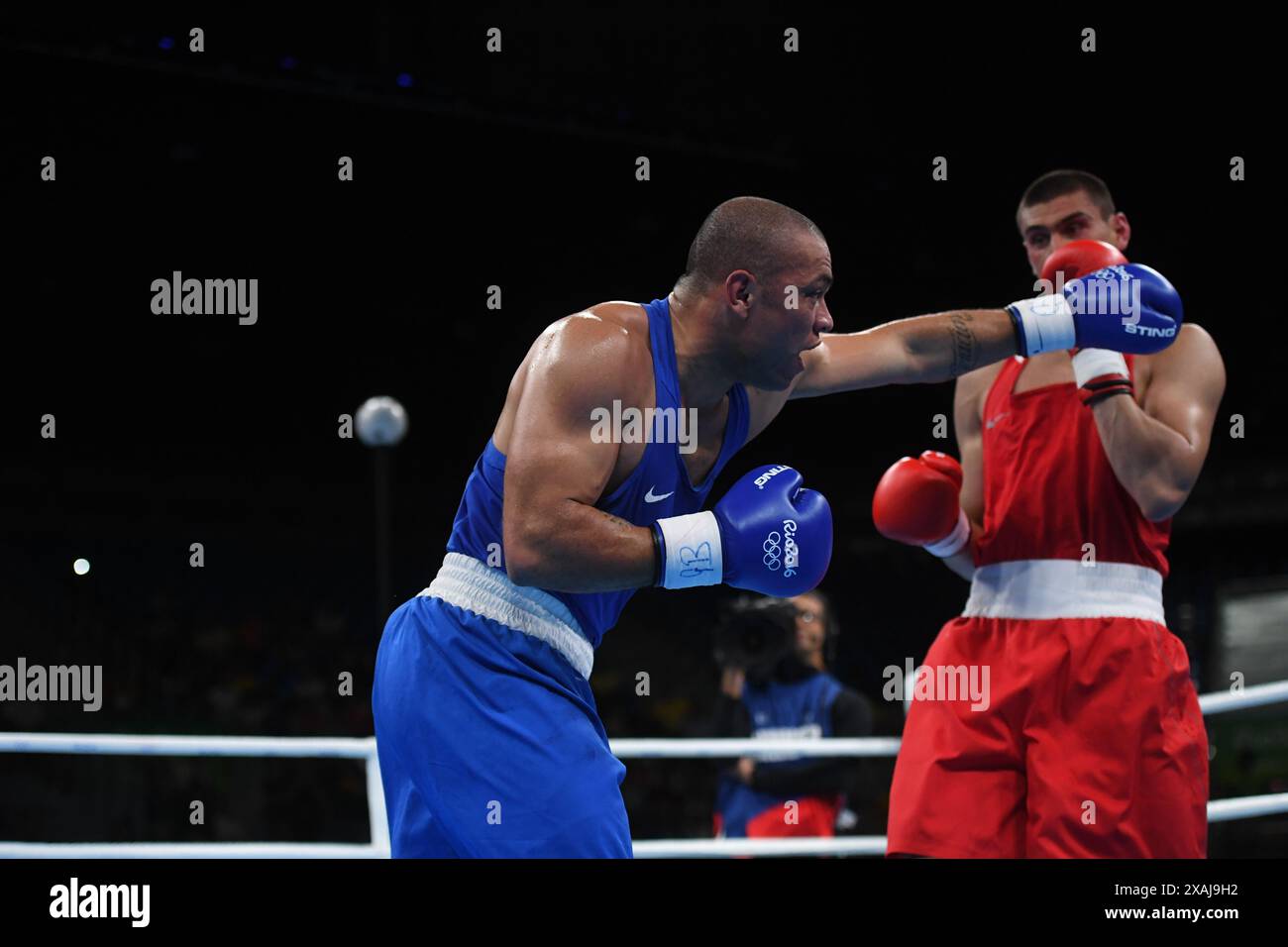 Tokyo - Japan, July 23, 2024, boxing match, during the Olympic Games ...