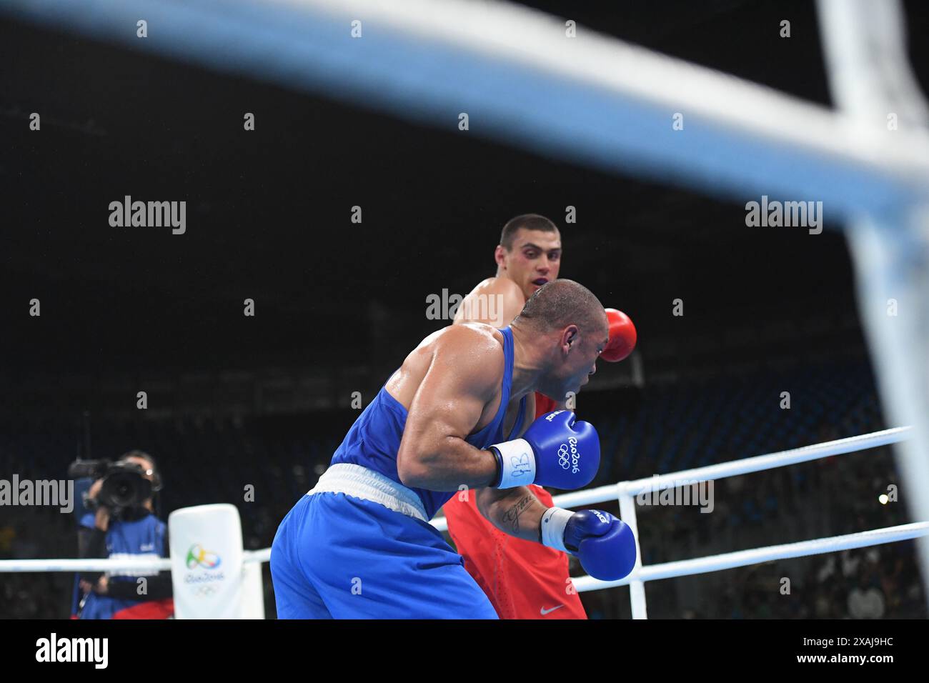 Tokyo - Japan, July 23, 2024, boxing match, during the Olympic Games ...