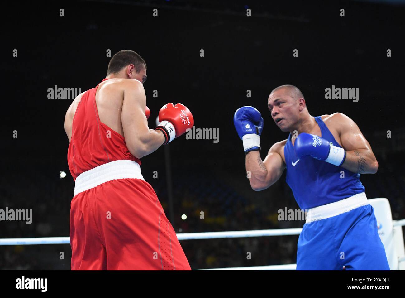 Tokyo - Japan, July 23, 2024, boxing match, during the Olympic Games ...