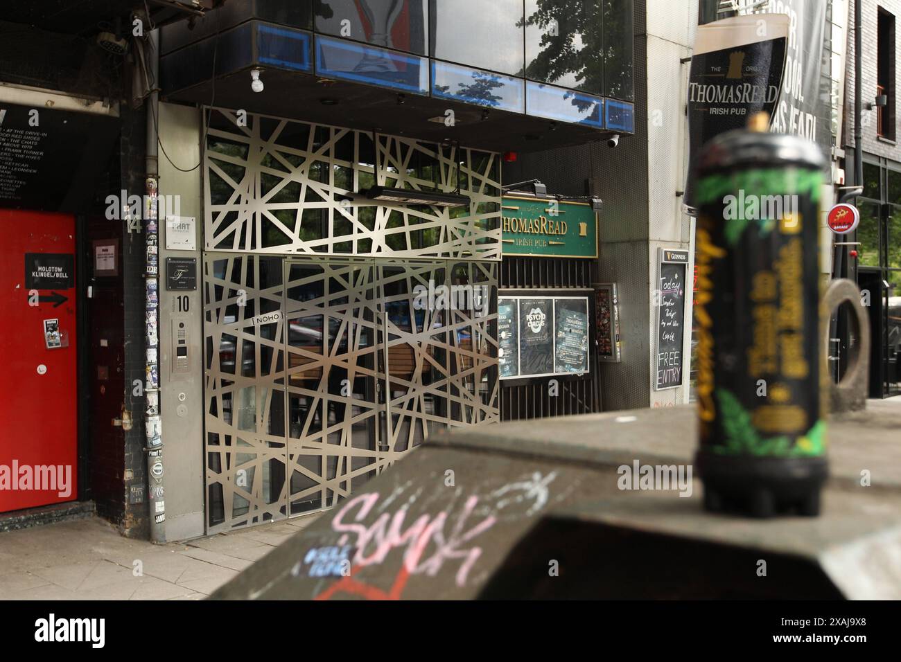 Der NOHO Club am Nobistor 10 auf St. Pauli. Der Hamburger Club wird wie ...