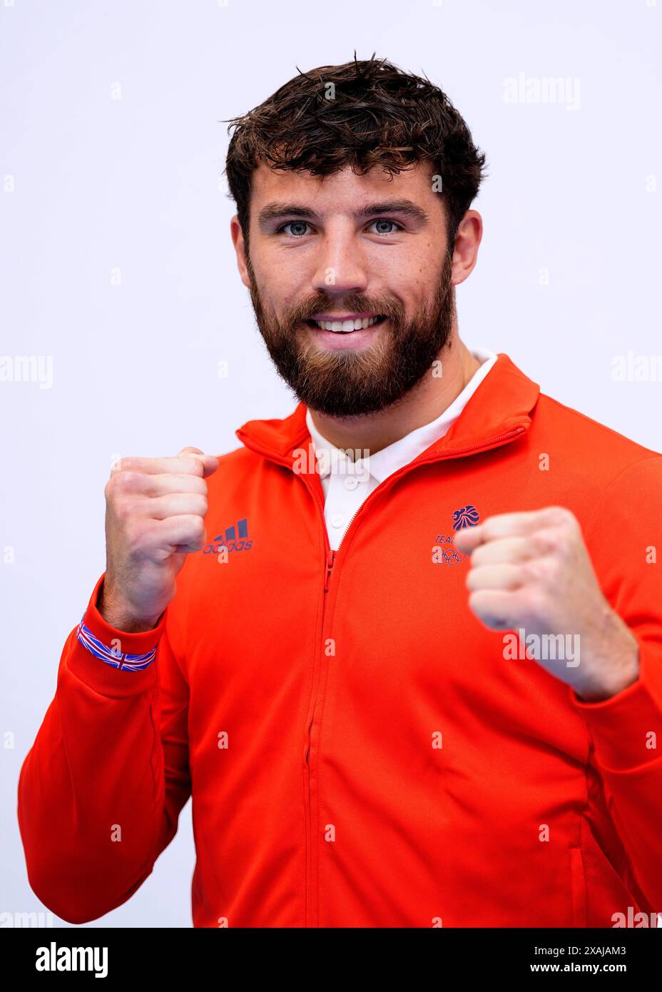 Pat Brown during the Team GB Paris 2024 boxing team announcement at the ...