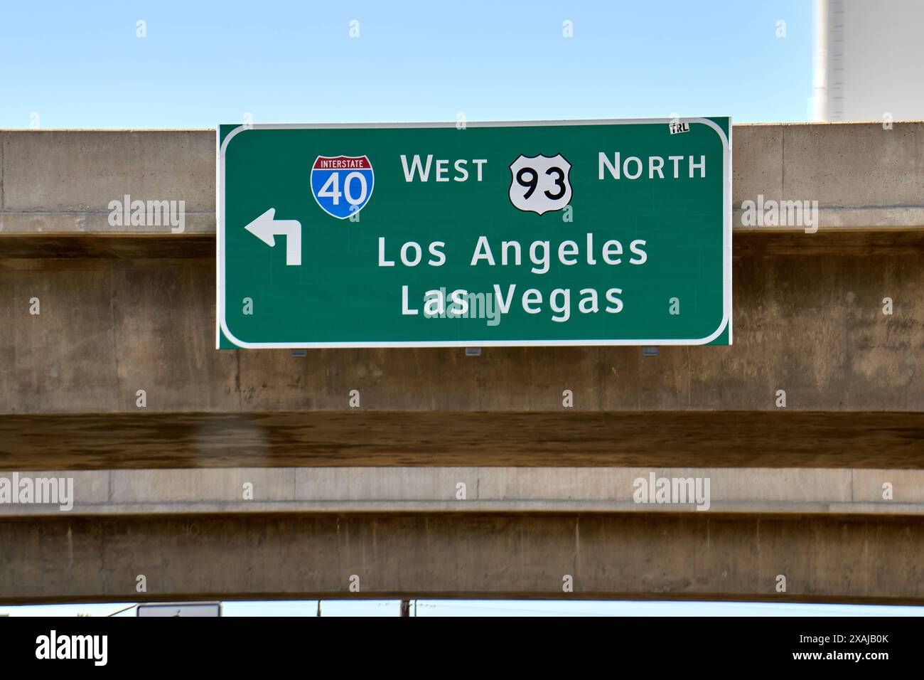 Arizona, United States of America - June 6, 2024: Directional traffic ...