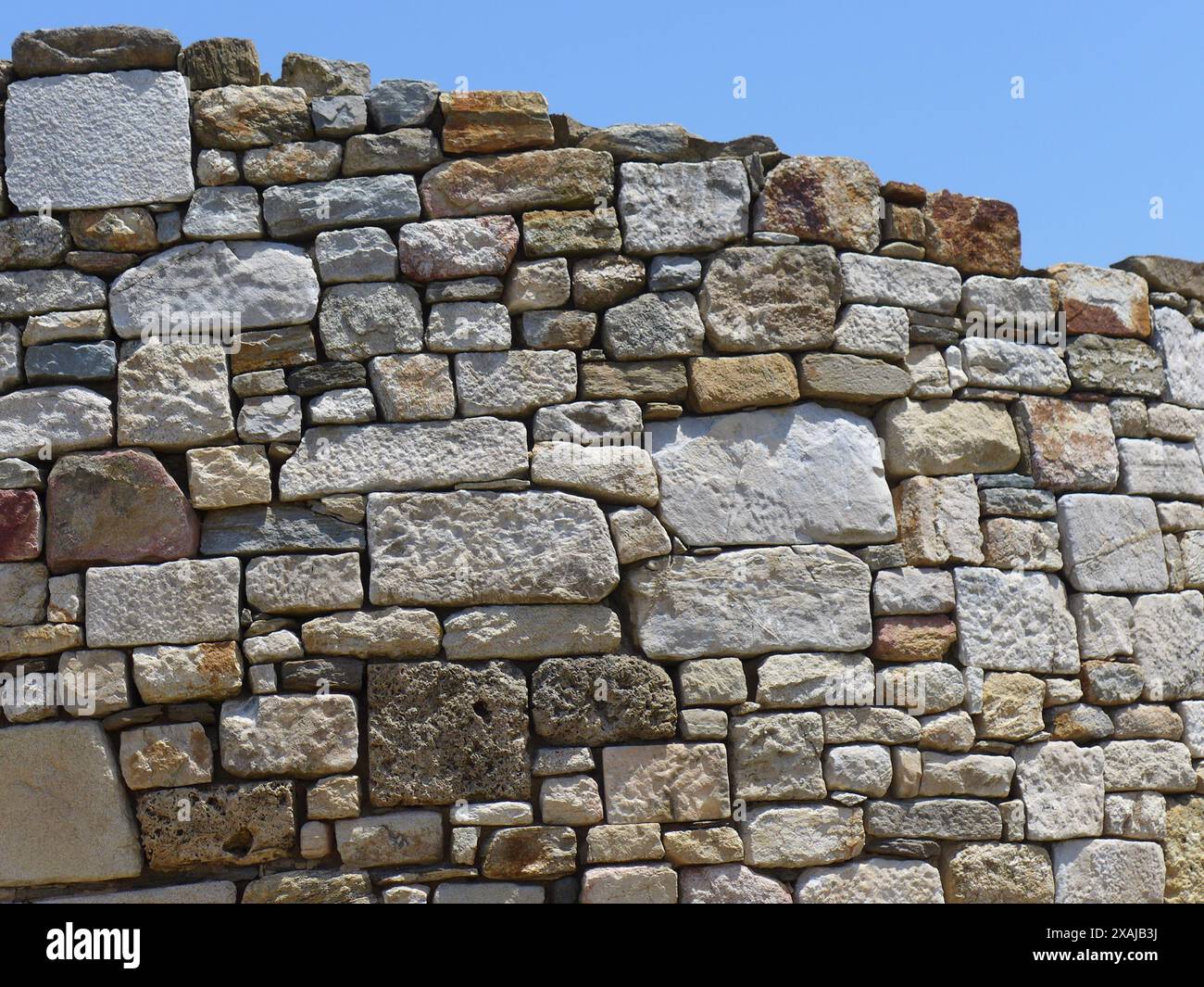 Ancient Stageira, home of Aristoteles in Chalkidiki, Greece Stock Photo ...