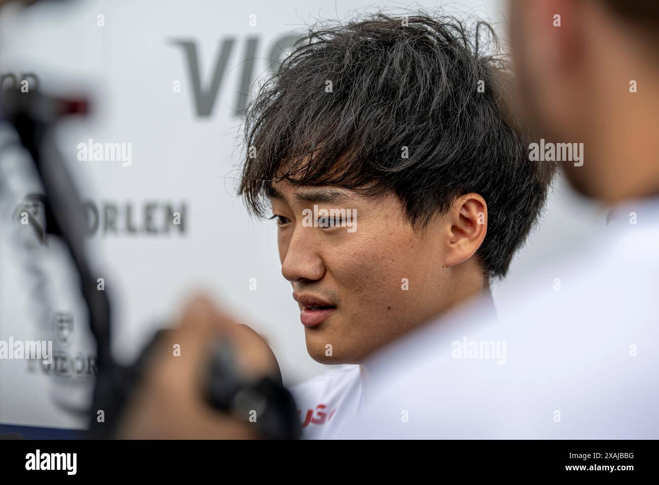 Montreal, Canada, June 06, Yuki Tsunoda, from Japan competes for Visa ...
