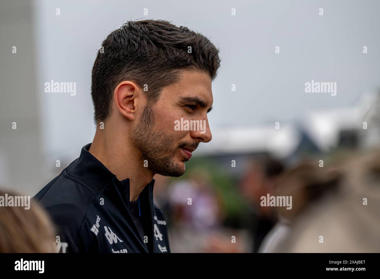 Montreal, Canada, June 06, Esteban Ocon, from France competes for ...