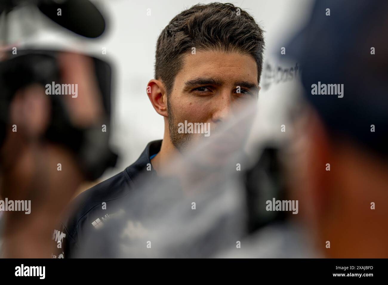 Montreal, Canada, June 06, Esteban Ocon, from France competes for ...