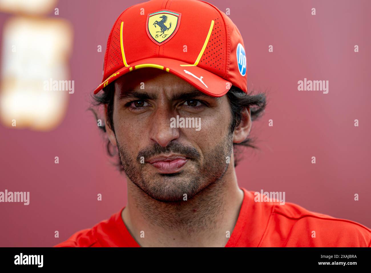 Montreal, Canada, June 06, Carlos Sainz, from Spain competes for ...