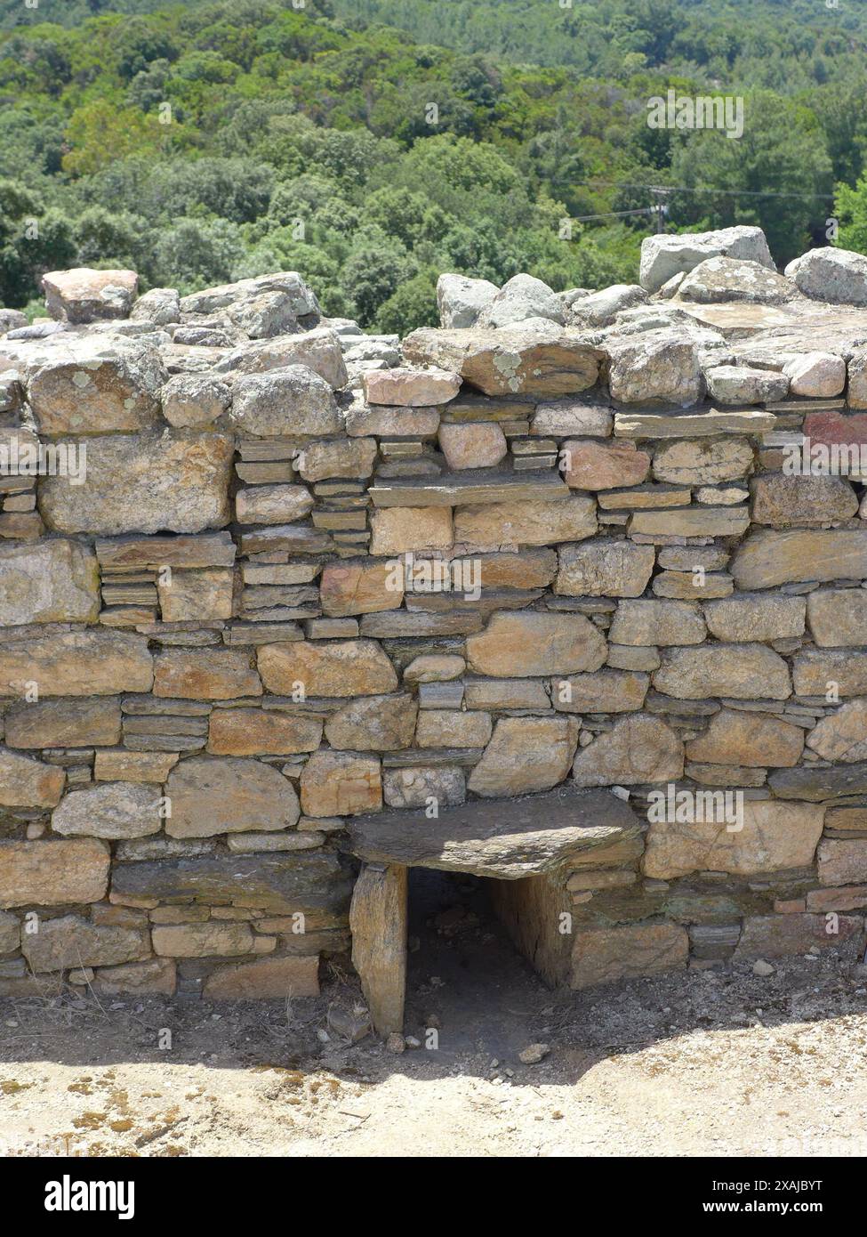 Ancient Stageira, home of Aristoteles in Chalkidiki, Greece Stock Photo ...