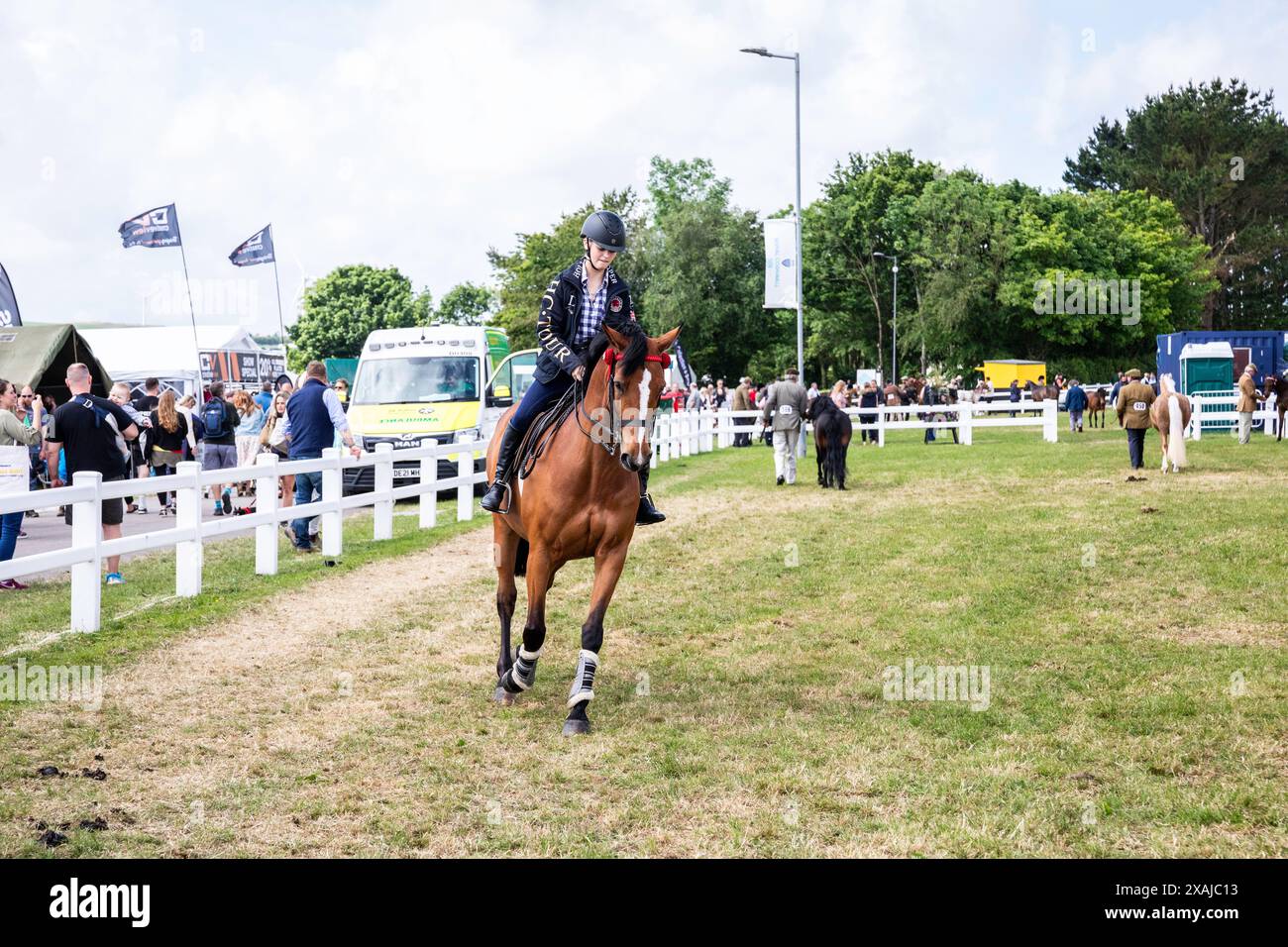 Wadebridge, Cornwall,7th June 2024, The Royal Cornwall Show is the ...