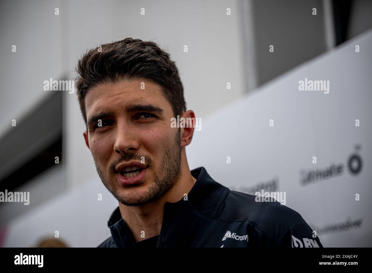 Montreal, Canada, June 06, Esteban Ocon, from France competes for ...