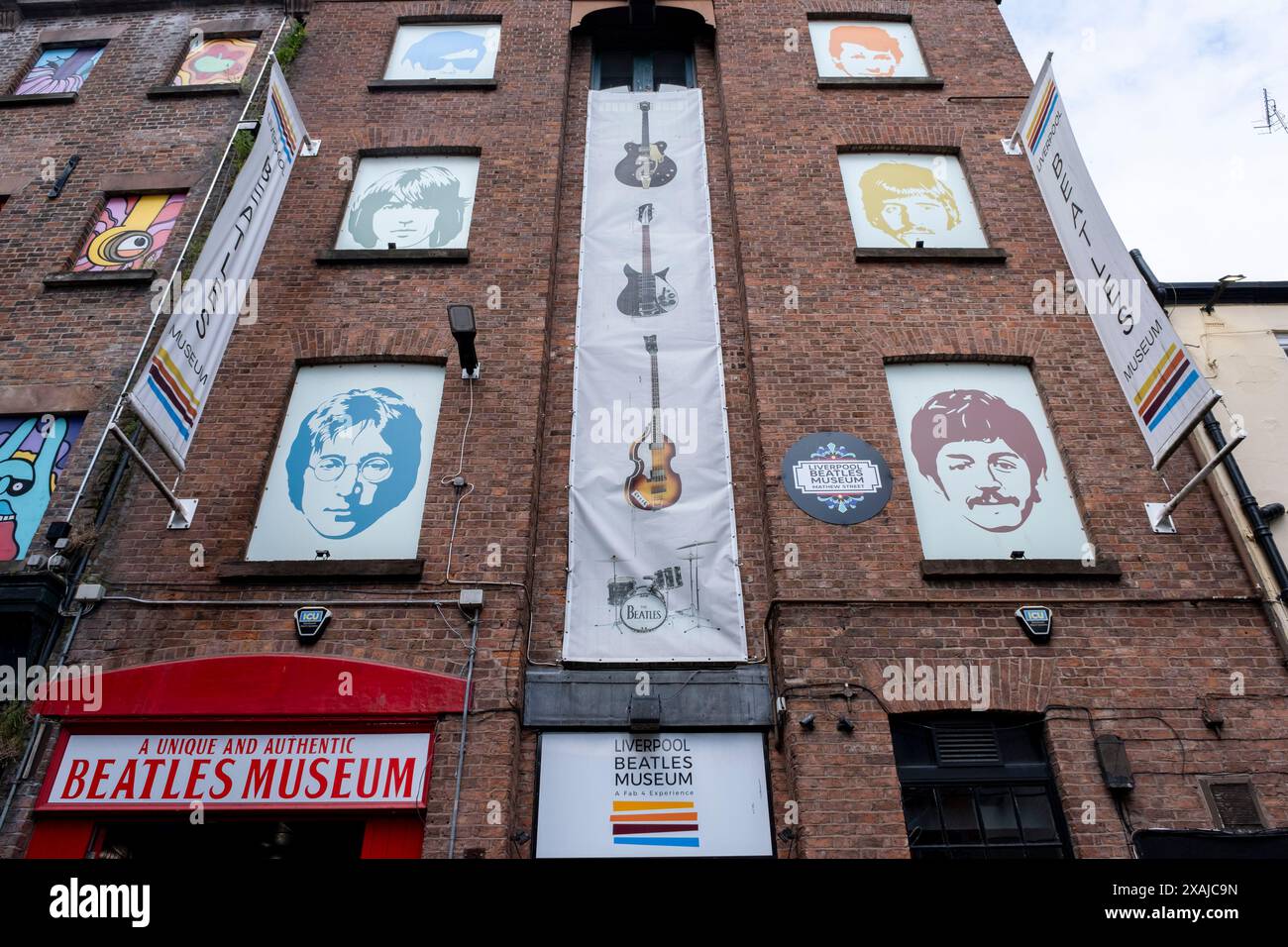 The Liverpool Beatles Museum on Mathew Street which is now a popular ...