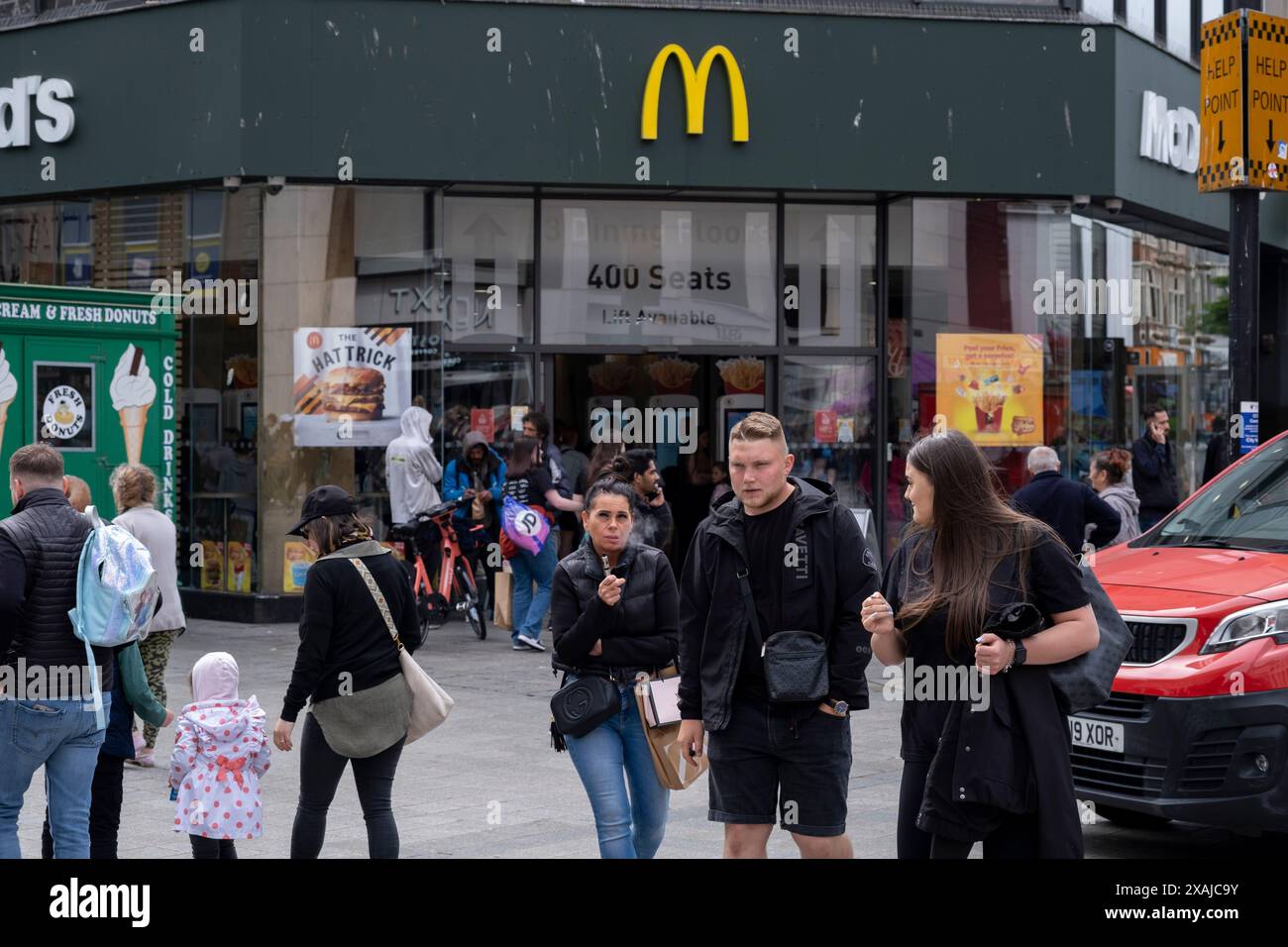 McDonalds fast food restaurant on 30th May 2024 in Liverpool, United ...