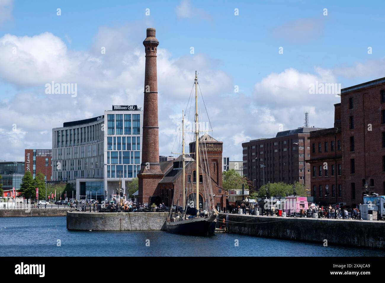 Dockside buildings in the area near Albert Dock on 30th May 2024 in ...